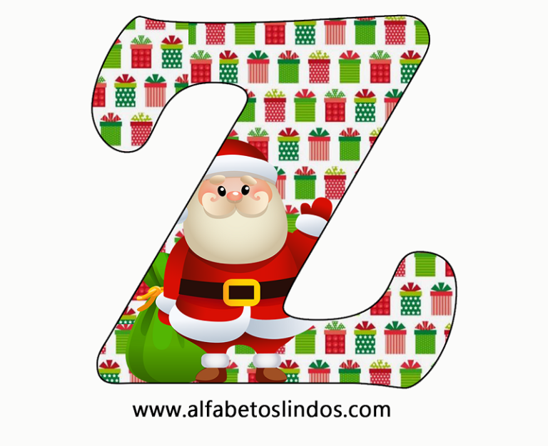 Abecedario para decorar en Navidad | Bebeazul.top