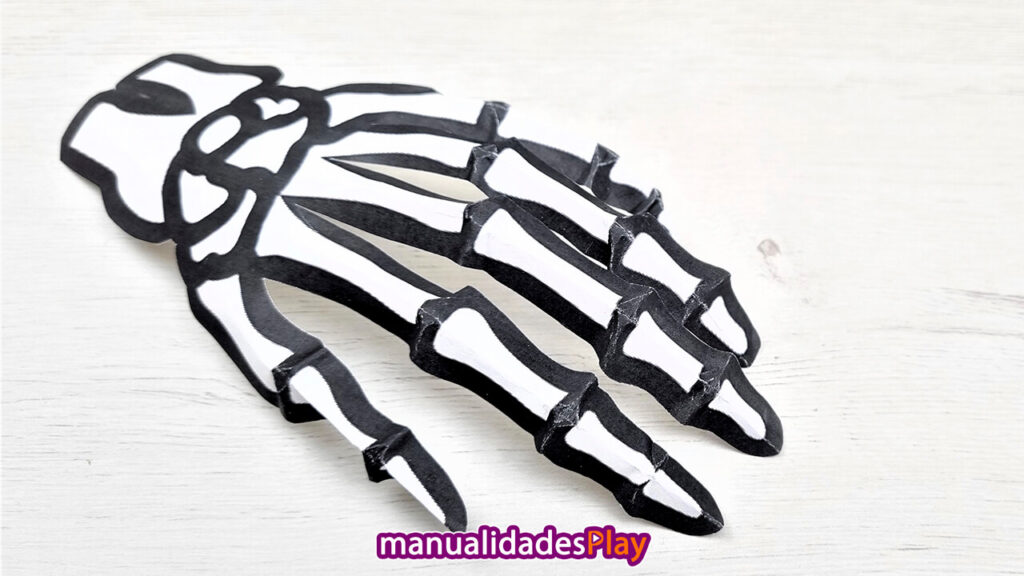 Terroríficas manos de esqueleto para Halloween !! | Bebeazul.top