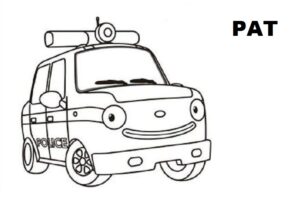 Tayo el pequeño autobús para Colorear | Bebeazul.top