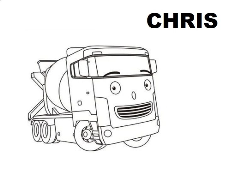 Tayo el pequeño autobús para Colorear | Bebeazul.top